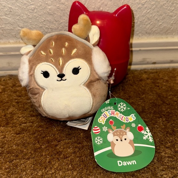 Squishmallows | Other | Squishmallow Dawn The Deer 35 Christmas Nwt ...